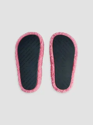 Balenciaga Fluffy Platform Sandals - Pink