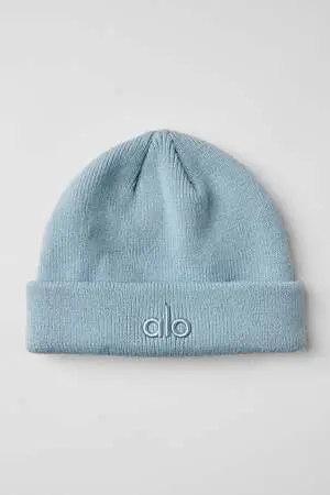 Alo Yoga ALO Notable Beanie Hat Celestial Blue