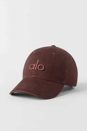 Alo Yoga ALO Washed Off-Duty Cap Brownstone Wash