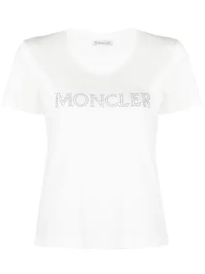 Moncler Logo-embellished Cotton T-shirt