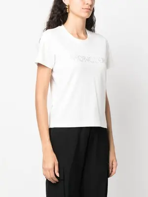 Moncler Logo-embellished Cotton T-shirt