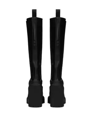 Dolce & Gabbana 90mm Logo-plaque Slip-on Boots
