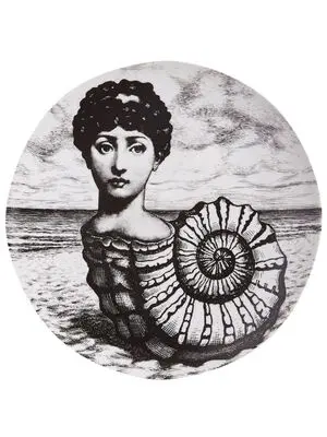 FORNASETTI Tema E Variazioni N.239 Wall Plate Bia