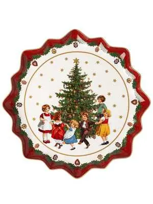 VILLEROY & BOCH Graphic-print Porcelain Plate - Multicolour