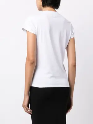 FLEUR DU MAL Fleur Lips Organic-cotton T-shirt