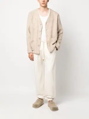 JIL SANDER Drawstring-waistband Cotton Trousers