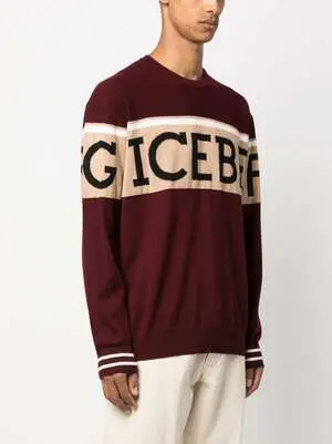 Iceberg Logo Intarsia-knit Jumper