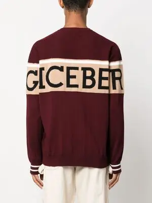 Iceberg Logo Intarsia-knit Jumper