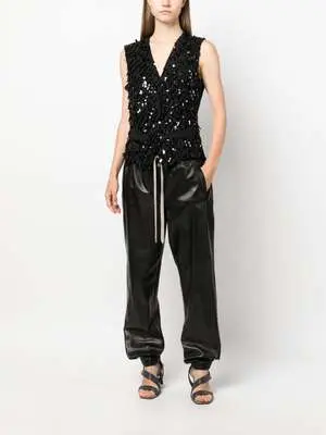 Brunello Cucinelli Sequinned V-neck Waistcoat