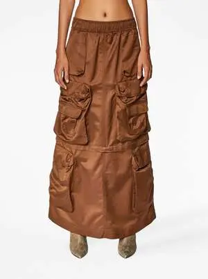 DIESEL® O-nita Cargo-pocket Maxi Skirt