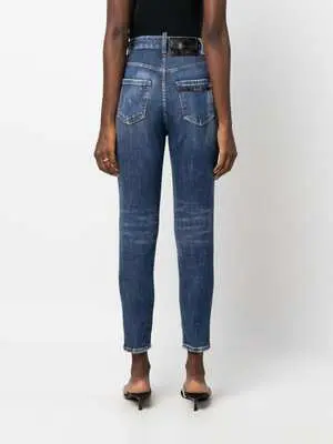 Dsquared2 Distressed Cropped Jeans