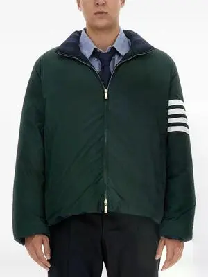Thom Browne Reversible Zip-up Puffer Jacket - Blue