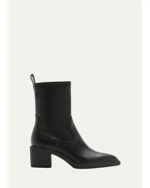 La Canadienne Parks Leather Western Mid Boots