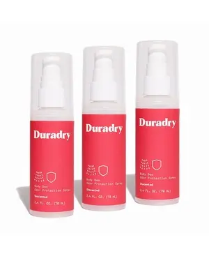 DURADRY Body Deodorant Spray