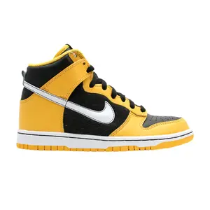 Nike Dunk High Top Sneakers - Yellow