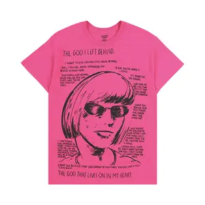 PLEASURES The Goo T-Shirt Pink