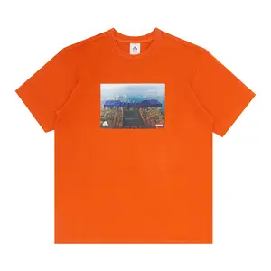 Supreme X Nike Acg Grid Tee - Orange