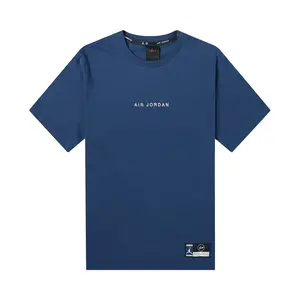JORDAN X Fragment T-shirt 'navy/sport Royal/white - Blue
