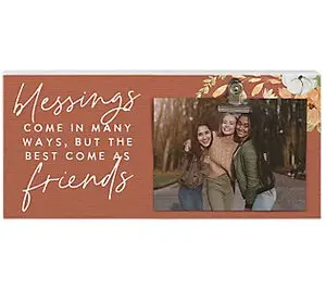 SINCERE SURROUNDINGS 12' Blessing Friends Fall Picture Clip - One-color
