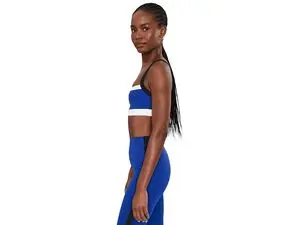 Splits59 Monah Rigor Medium Support Bra Clothing /white - Blue