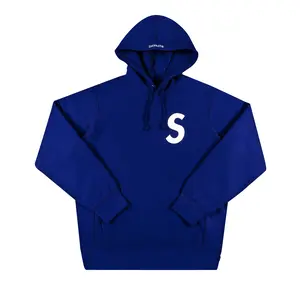 Supreme S Logo Hooded Sweatshirt - Blue