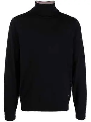 Paul Smith Roll Neck Merino Wool Jumper