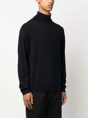 Paul Smith Roll Neck Merino Wool Jumper