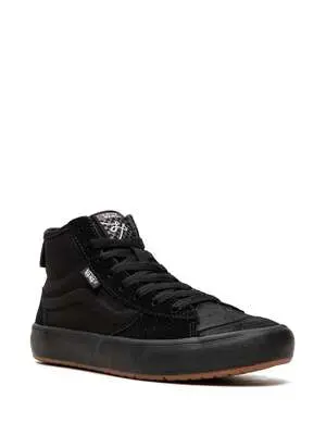 VANS The Lizzie Organic-cotton Sneakers - Black