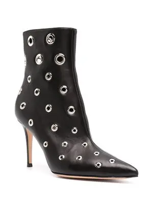 GIANVITO ROSSI 150mm Eyelet-embellished Ankle Boots