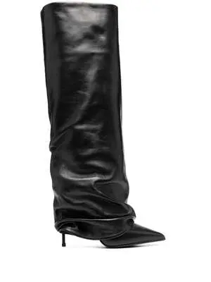 LE SILLA 120mm Pointed-toe Boots - Black