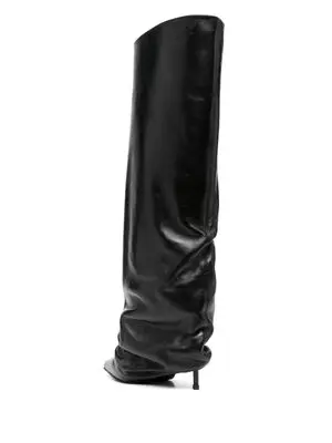 LE SILLA 120mm Pointed-toe Boots - Black