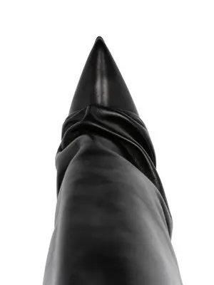 LE SILLA 120mm Pointed-toe Boots - Black