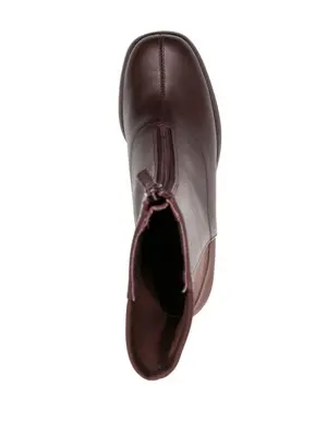Camper Kiara 60mm Leather Ankle Boots