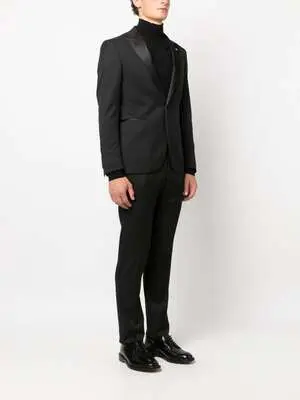 Tagliatore Single-breasted Three-piece Suit - Black