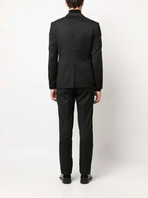 Tagliatore Single-breasted Three-piece Suit - Black