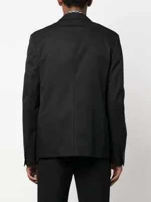 Off-White Single-breasted Wool Blazer