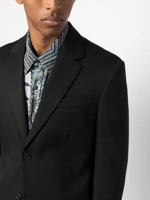 Off-White Single-breasted Wool Blazer