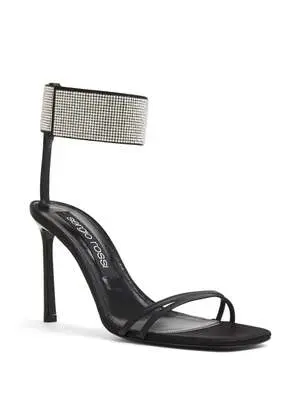 SERGIO ROSSI Sr Paris Rhinestone-embellished Sandals