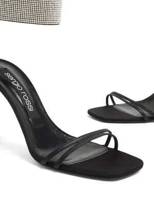 SERGIO ROSSI Sr Paris Rhinestone-embellished Sandals