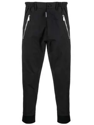 Dsquared2 Icon-print Tapered-leg Trousers