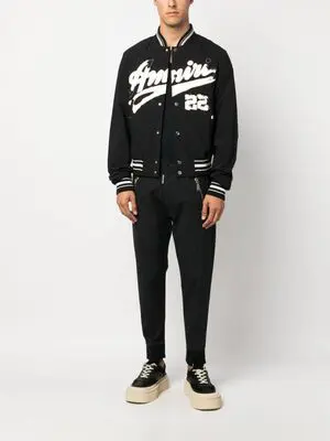 Dsquared2 Icon-print Tapered-leg Trousers