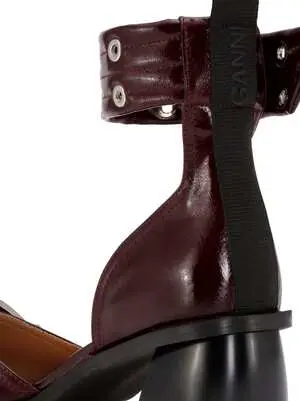 GANNI Chunky Buckled Pumps