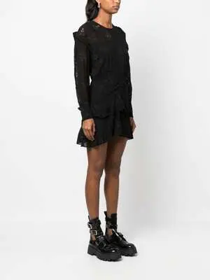 IRO PARIS Levoca Guipure-lace A-line Dress