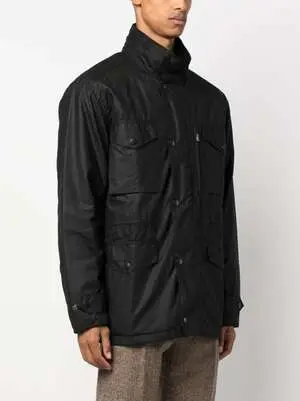 Barbour Sapper Wax-finish Jacket - Black