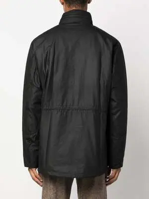 Barbour Sapper Wax-finish Jacket - Black