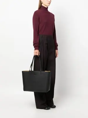 Tory Burch Mcgraw Leather Tote Bag