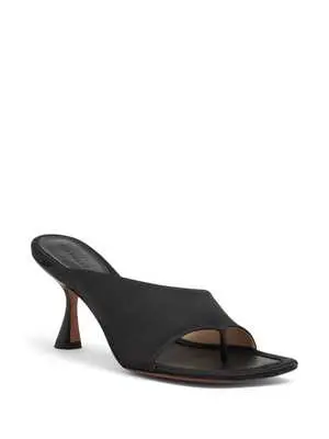 WANDLER Julio 80mm Cut-out Detail Leather Mules