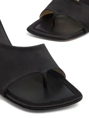 WANDLER Julio 80mm Cut-out Detail Leather Mules