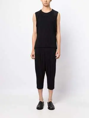 Issey Miyake Mc August Pleated Tank Top