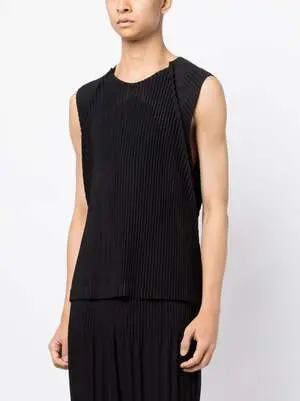 Issey Miyake Mc August Pleated Tank Top